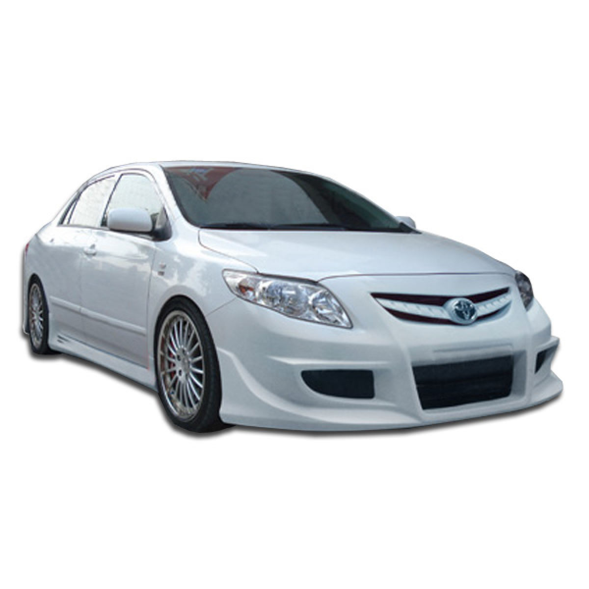 2009 2010 Toyota Corolla Duraflex Skylark Front Bumper 1 Piece