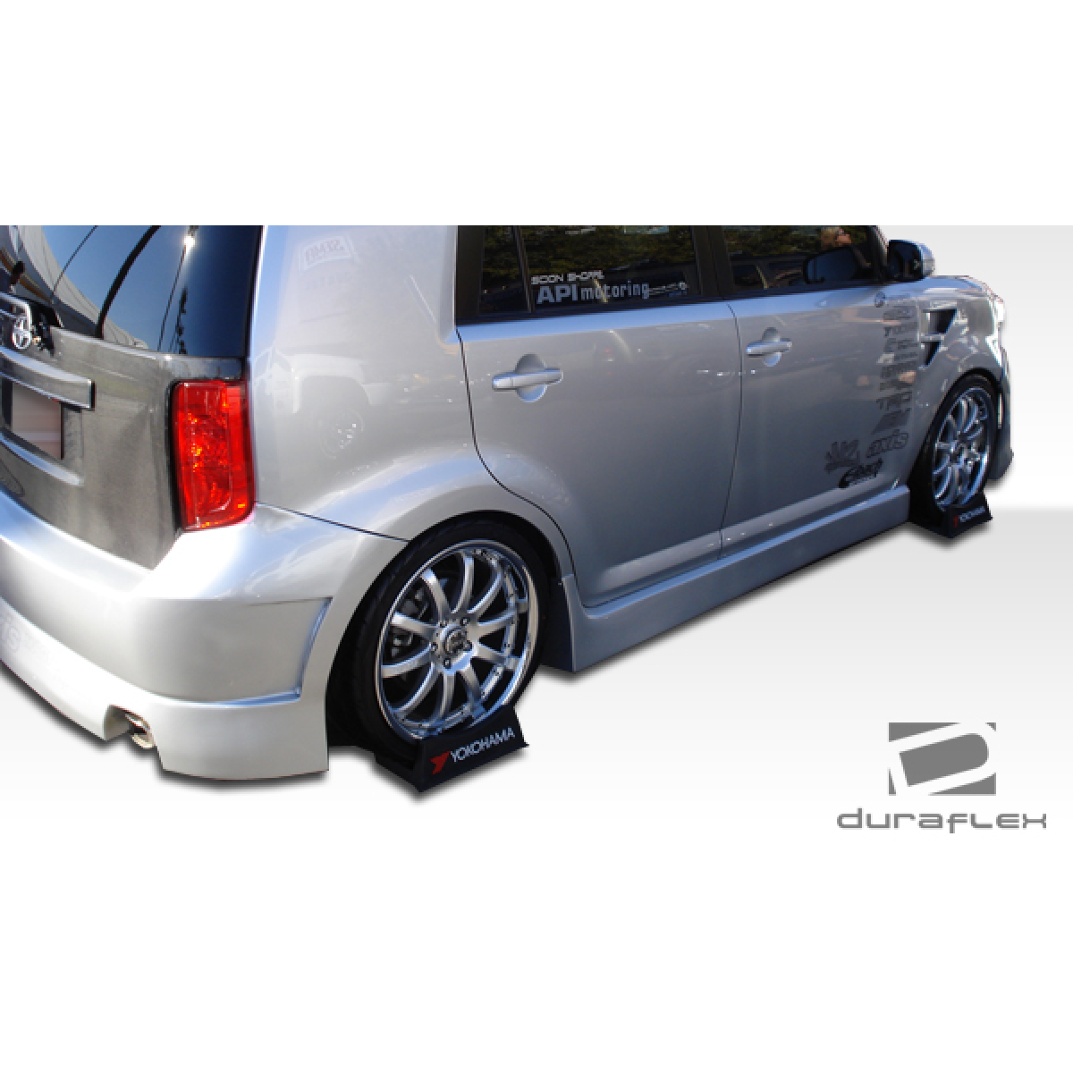 2008-2015 Scion xB Duraflex GT Concept Side Skirts Rocker Panels - 2 Piece
