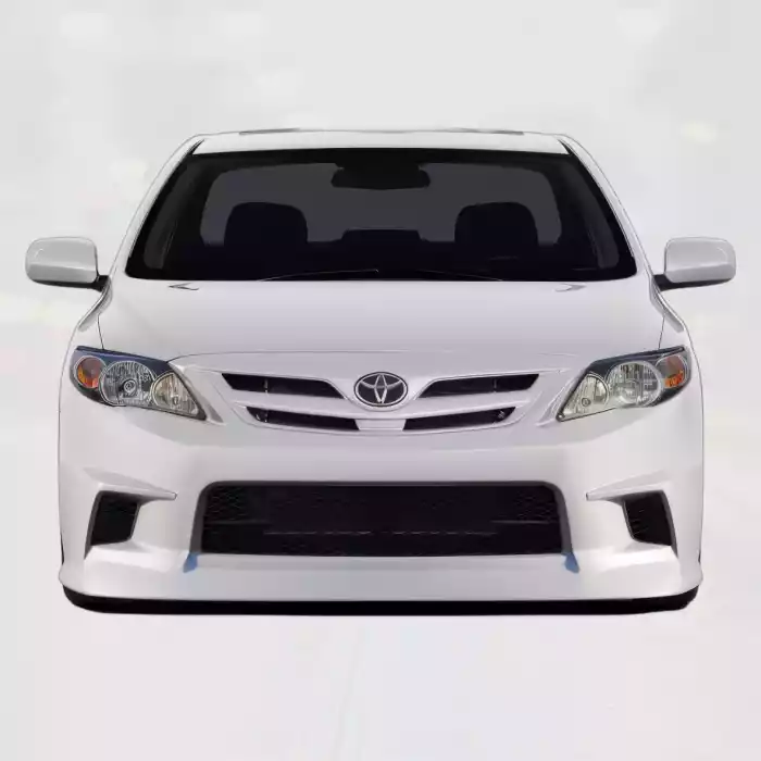 2011-2013 Toyota Corolla Duraflex GT Concept Front Bumper - 1 Piece
