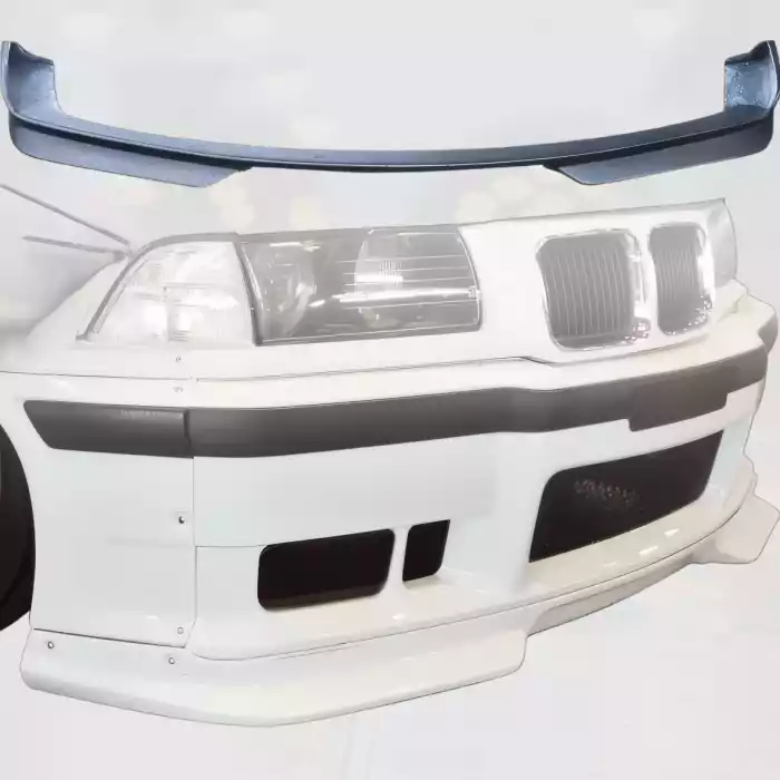 VSaero FRP TKYO Wide Body Front Lip for BMW 3-Series 325i 328i E36 1992 ...